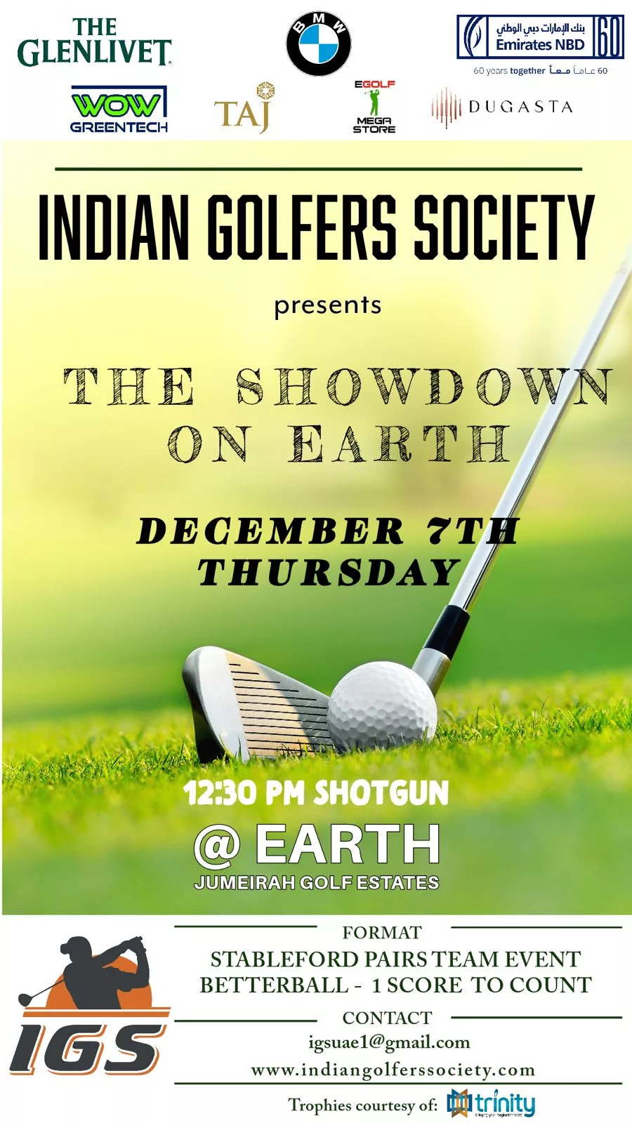 Upcoming Event – Indian Golfers Society
